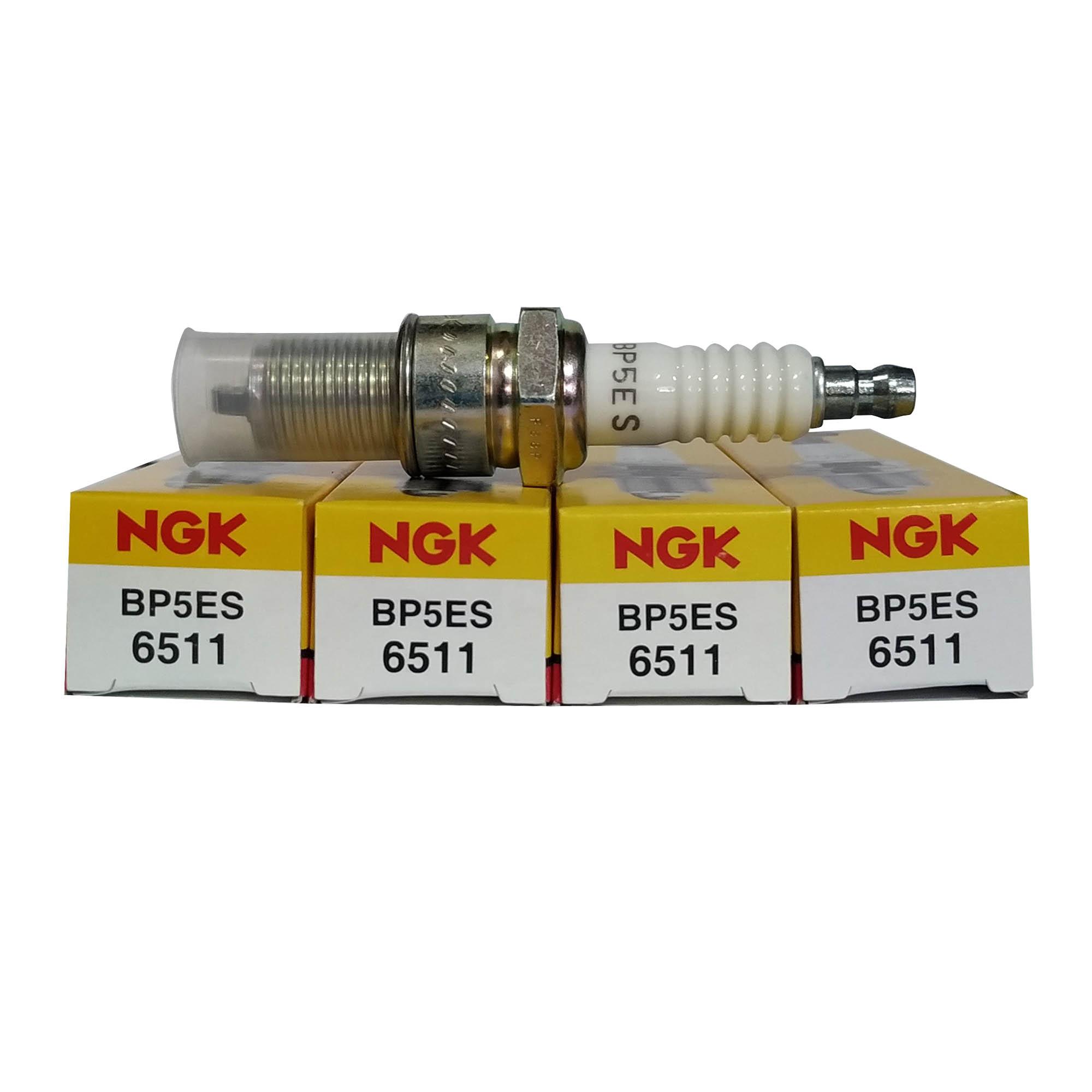 NGK BP5ES Spark Plug for Ford / Isuzu / Mazda / Mitsubishi ( Set of 4 ...