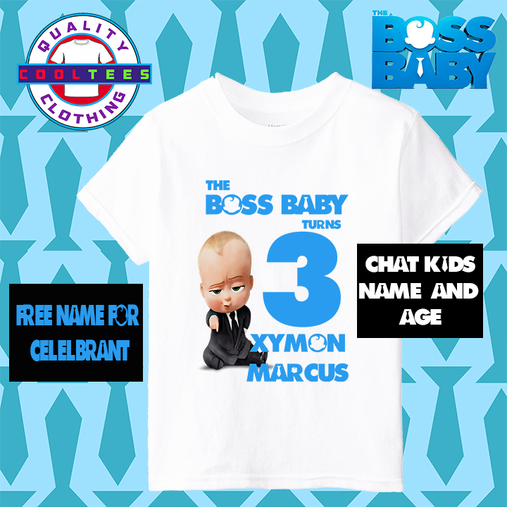 Boss Baby Birthday Shirt / Boss Baby Family Shirt / Boss Baby Number ...