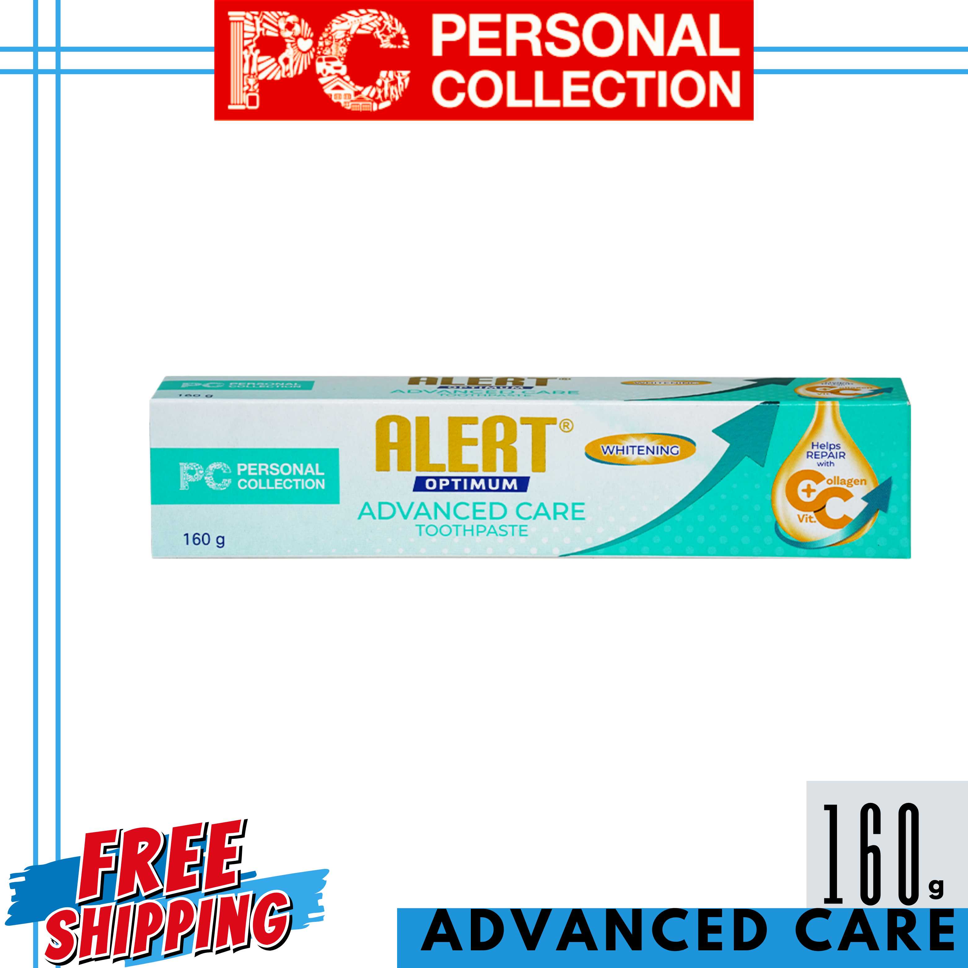 Personal Collection Alert Optimum Advanced Care Whitening Toothpaste ...