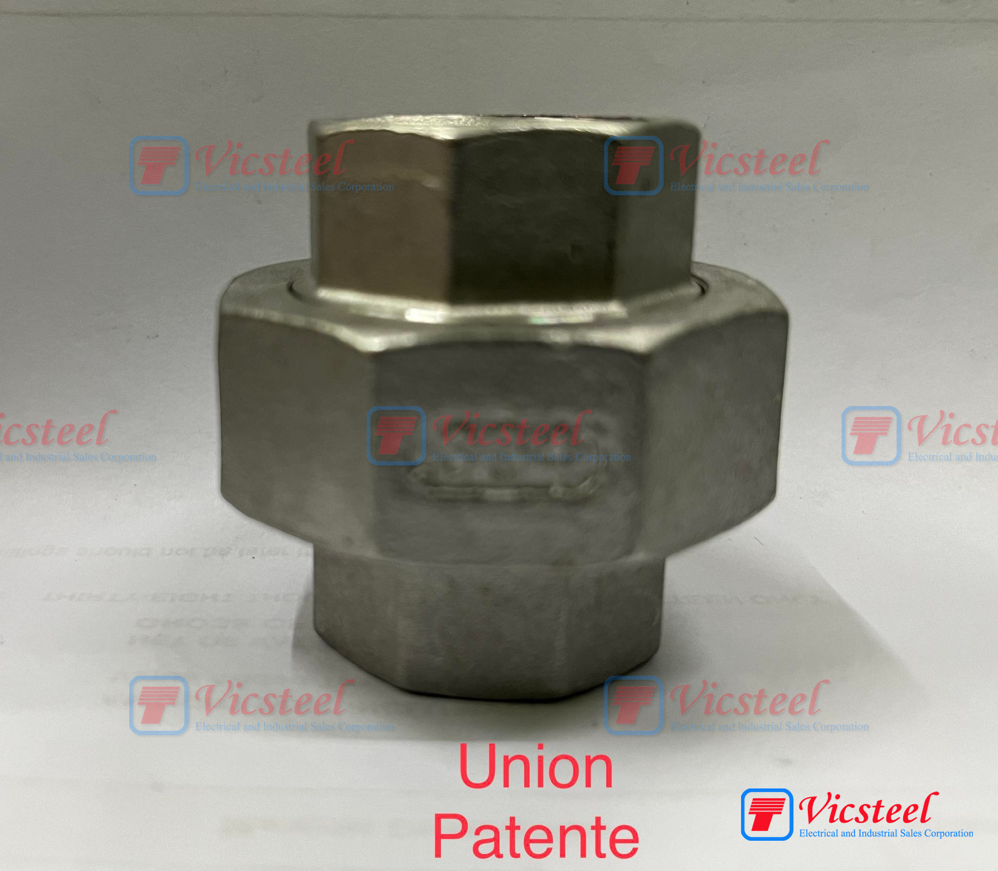 Stainless Union Patente 304 Threaded 1/2 3/4 1 inch inches Stainless ...