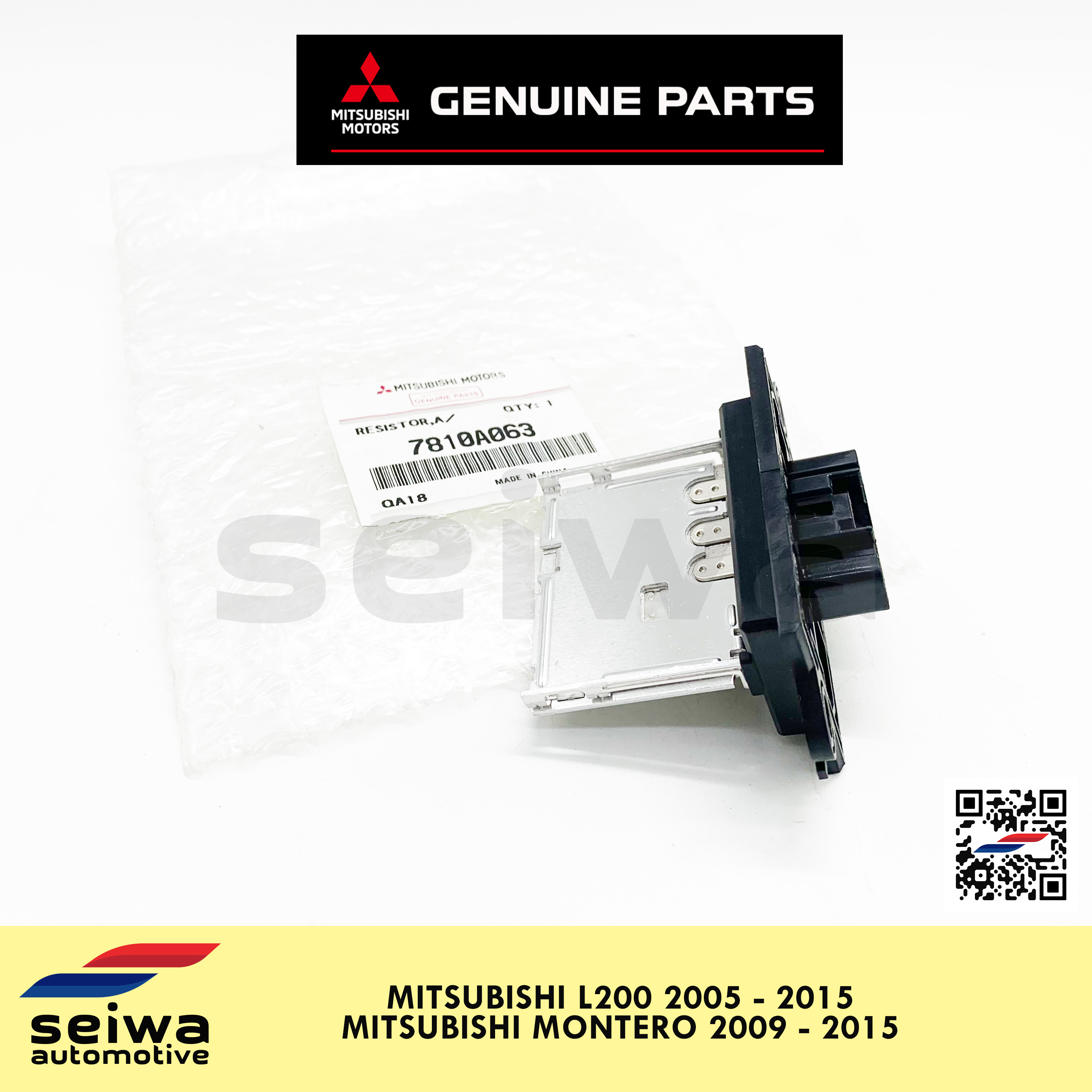 [2009 - 2015] Mitsubishi Montero Resistor Block (Aircon) - [2005 - 2015 ...