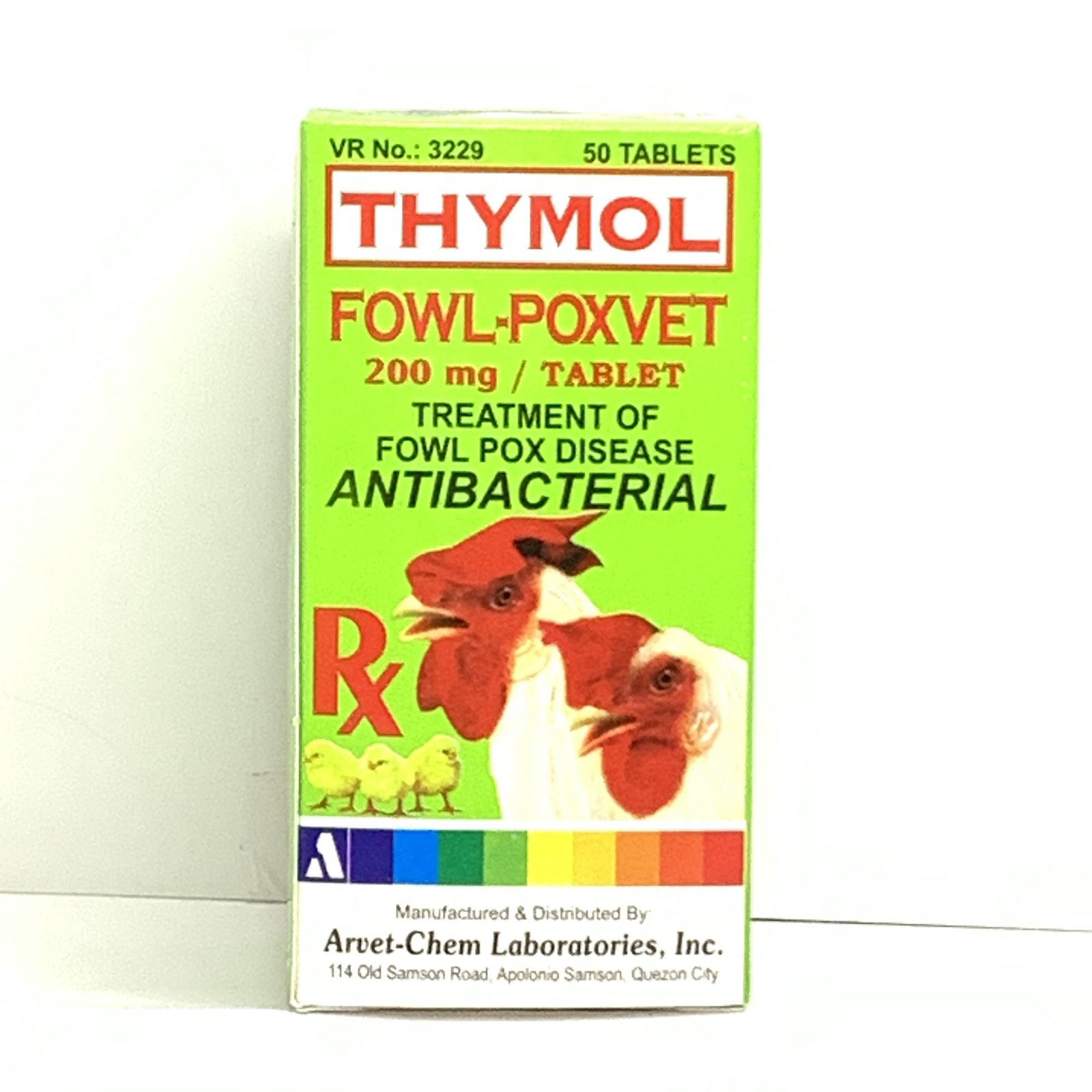 [VETKLIX] 1pc THYMOL tablets prevents fowlpox FOR GAMEFOWL / panlaban ...