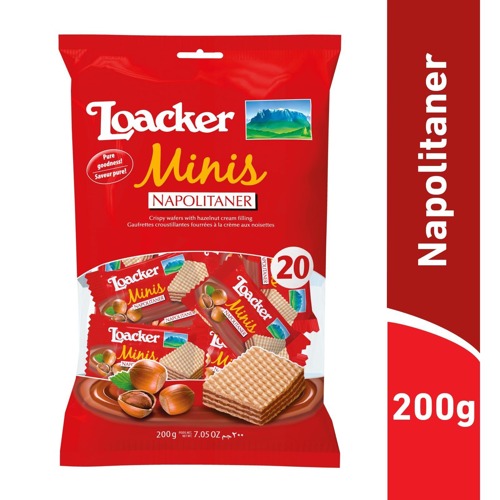 Loacker Minis Napolitaner Crispy Wafers 200G | Lazada PH