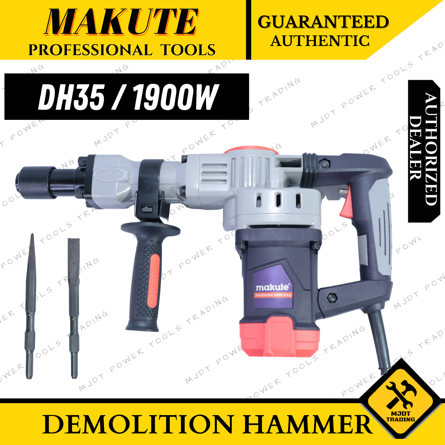 Makute DH35 Demolition Hammer 1900W | Lazada PH