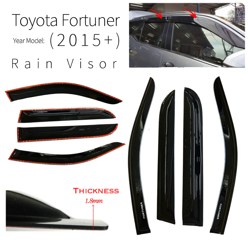CPA TOYOTA FORTUNER 2015 2016 2017 2018 2019 2020 2021 2022 2023 RAIN ...