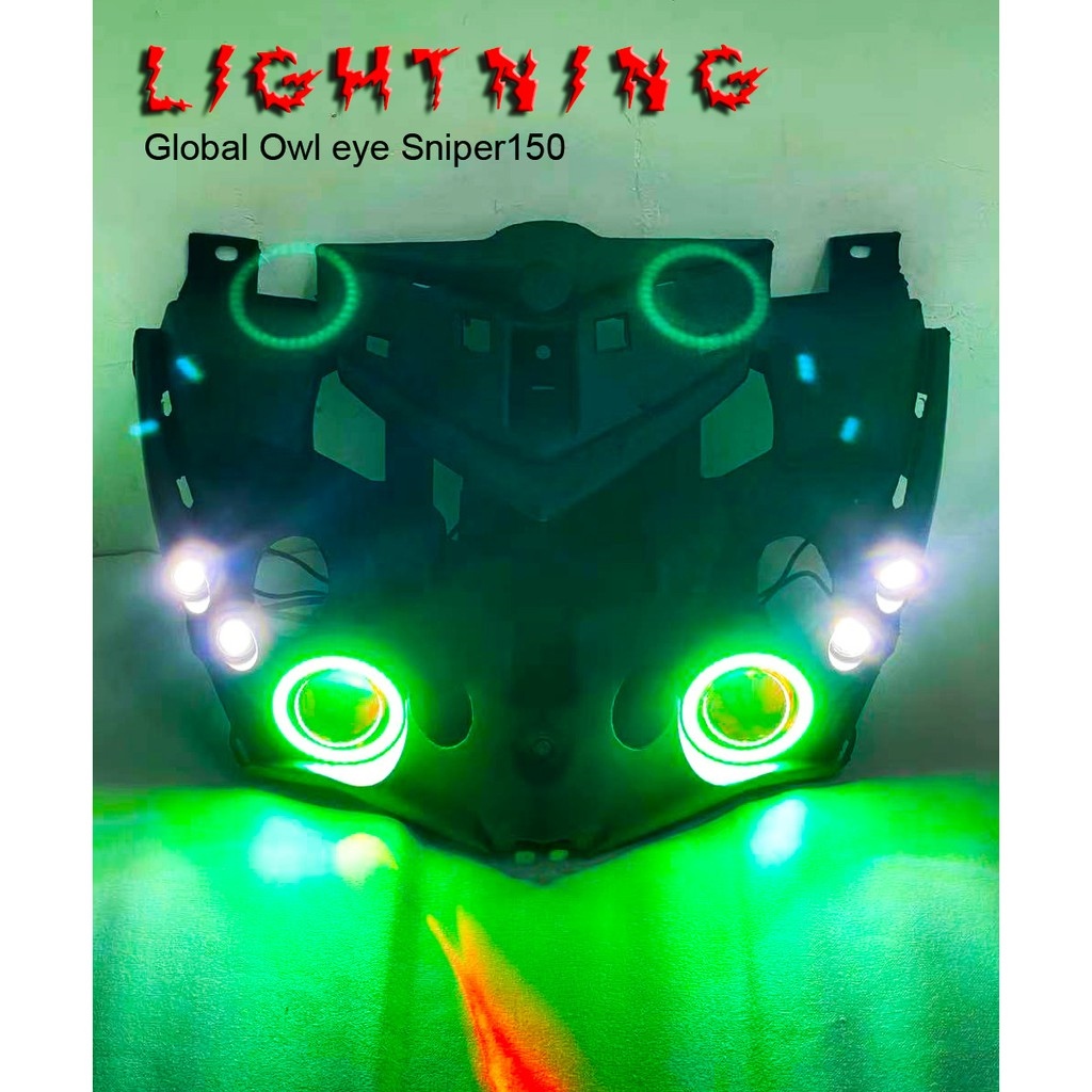 LED Global owl eye Sniper150 LC150 | Lazada PH