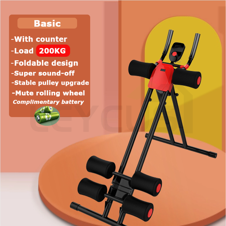 Abdominal Exercise Machine ABS Fitness Glider Generator Power Planking ...