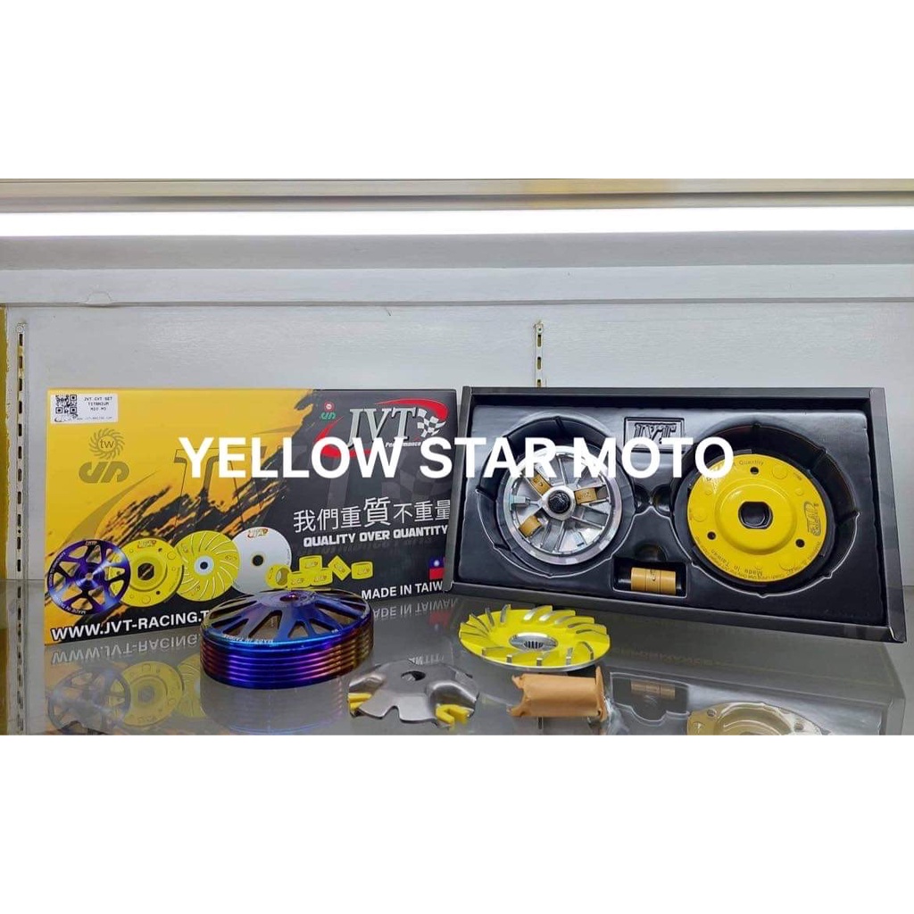 JVT Forged Titanium CVT Set for Yamaha Mio i 125/ Mio Soul i 125 ...