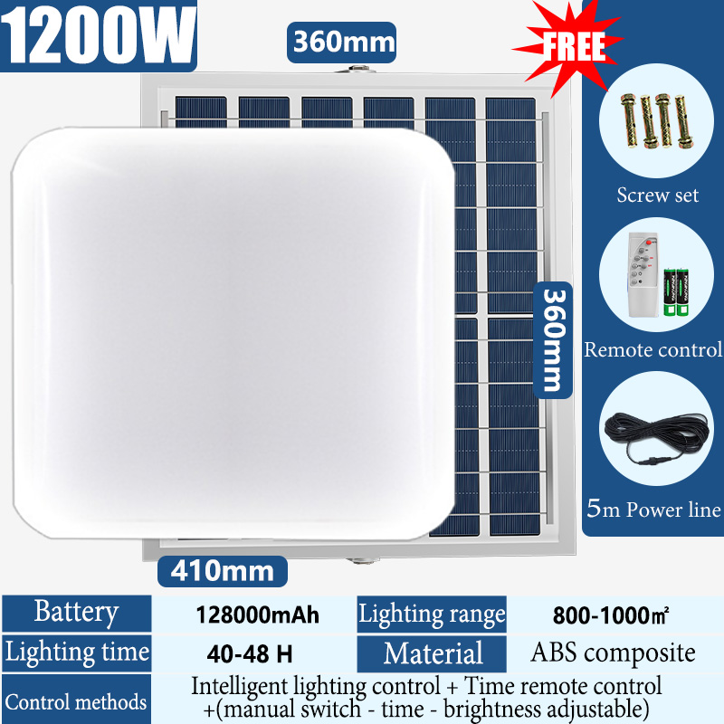 solar ceiling light 3000W Solar light indoor light Solar light outdoor ...