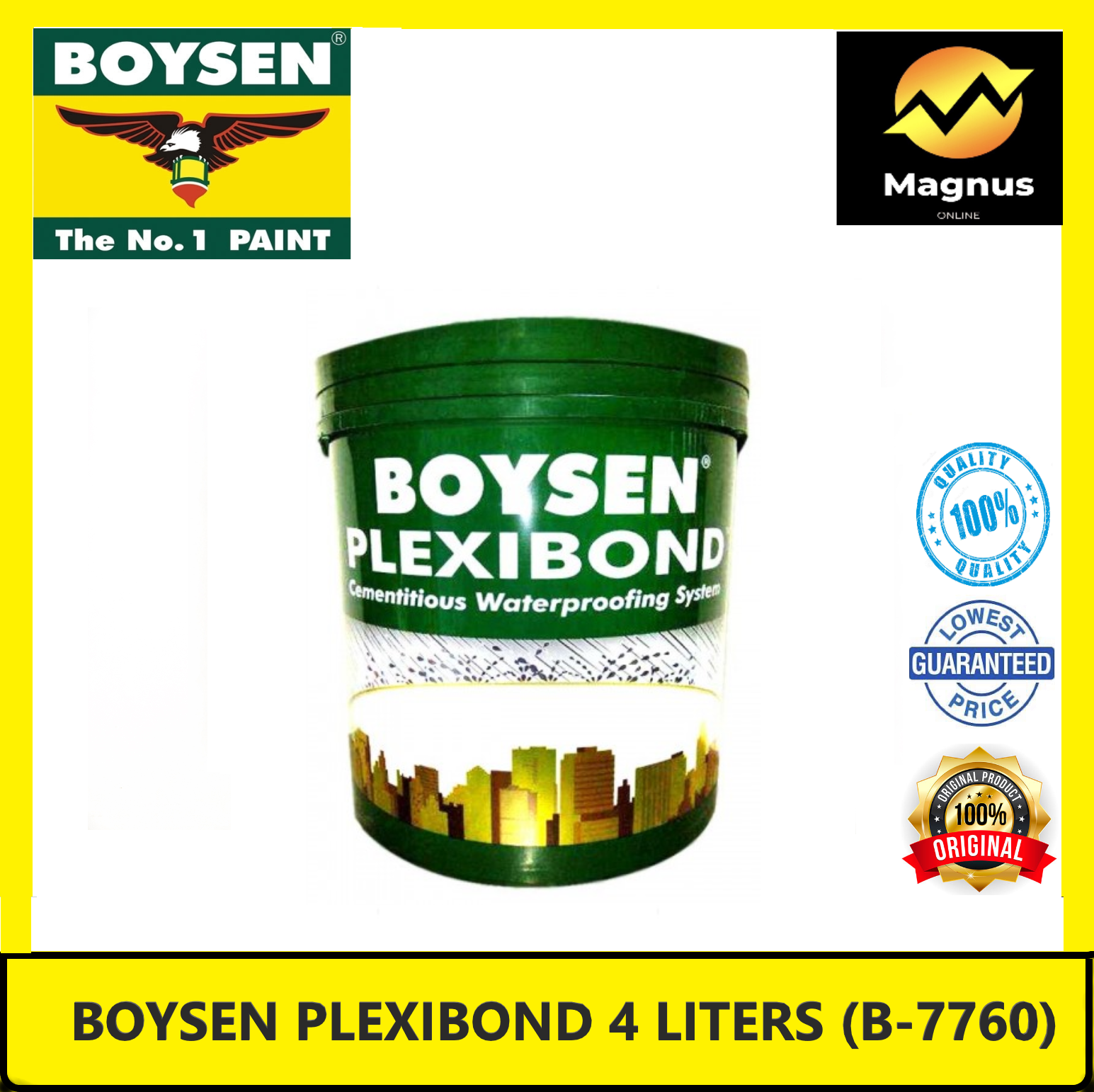 Boysen Plexibond 4L (B-7760) | Lazada PH