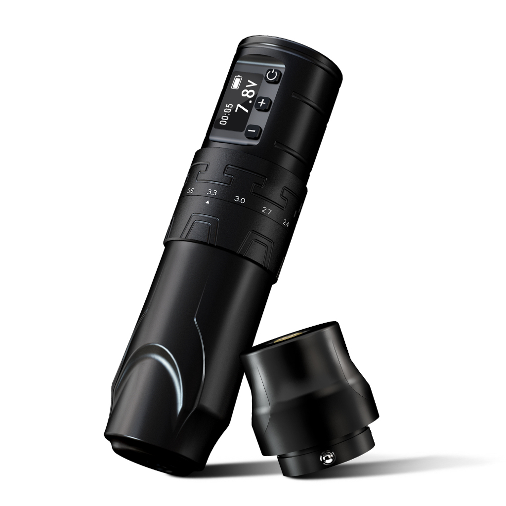 INKONE SABER Tattoo Wireless Machine Adjustable Stroke Pen Type Tattoo ...