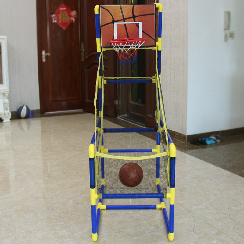 Children's Basketball Hoop Indoor Movable Machine Game Inflatable ...
