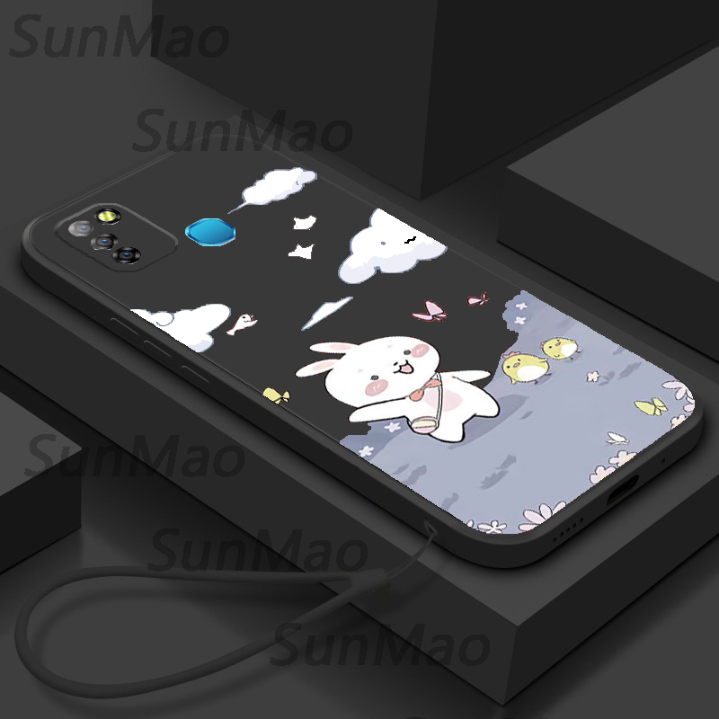 Casing infinix SMART 5 Case Silicone TPU Soft Shell Simple Bunny ...