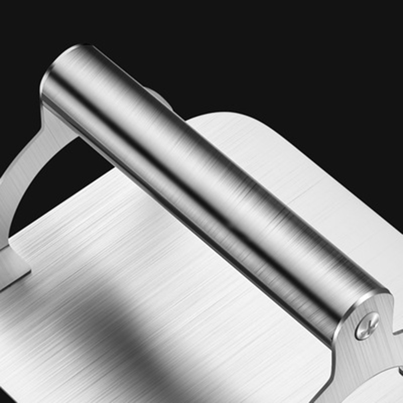 Kitchen Stainless Steel Steak Weight/Bacon Press with Handle, Heavy ...