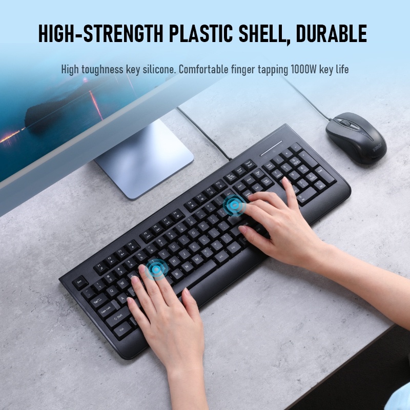 ELECD ROBOT Wired Keyboard / Portable Mini Office Wired Keyboard RK20 ...