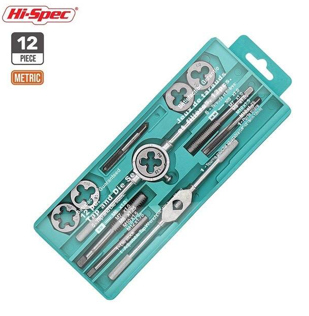 【COD】20 Pcs Tap and Die Set Metric Hand Threading Tool | Lazada PH