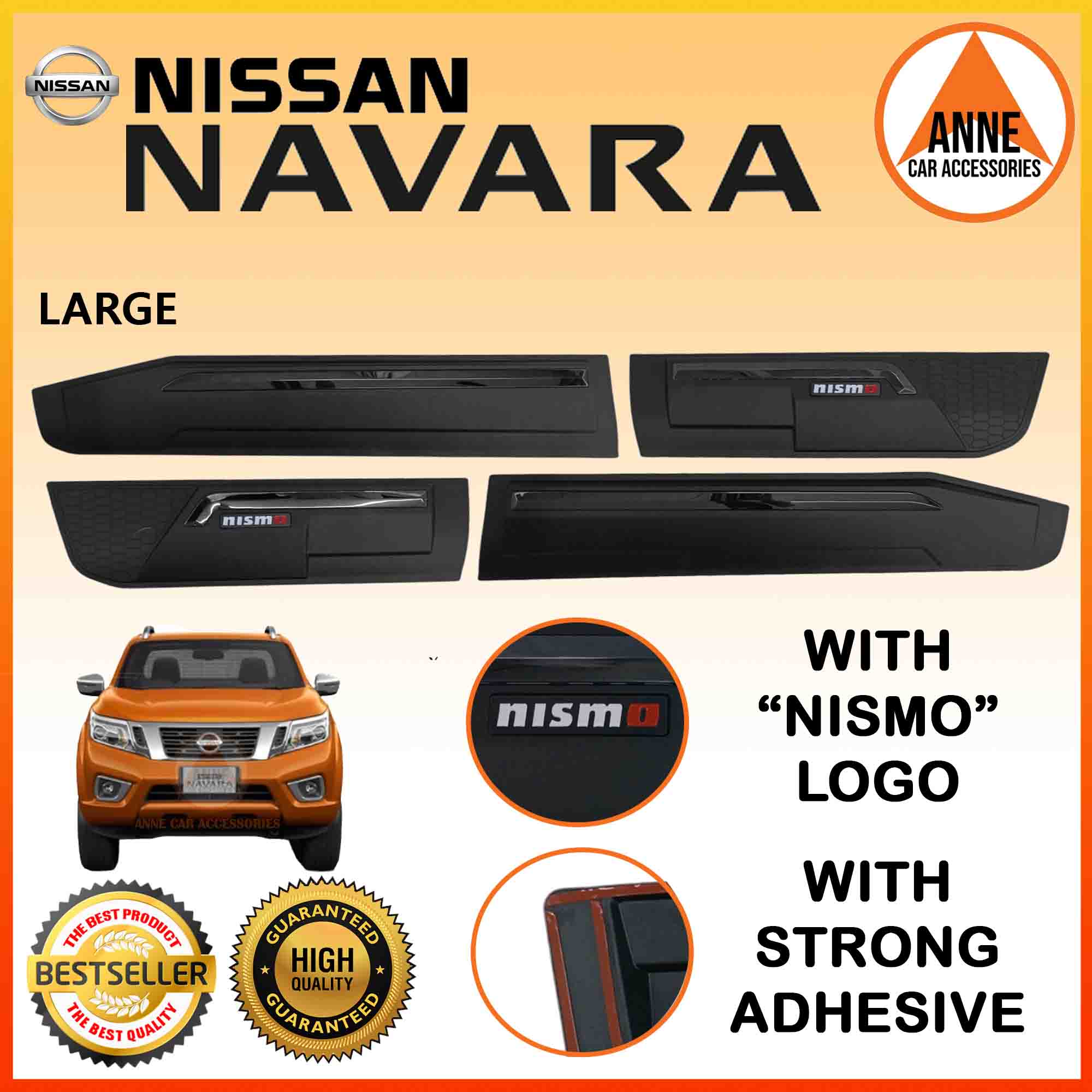 Bodykit Moulding for Nissan Navara Nismo 2022 2023 Model OEM Side Body ...