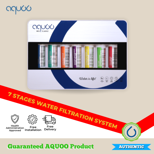 AQUOO 7 Stages Water Filtration System | Lazada PH
