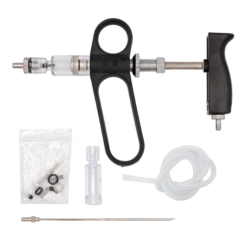 0.2 to 2ML Continuous Veterinary Injector Tools Injection Syringe ...