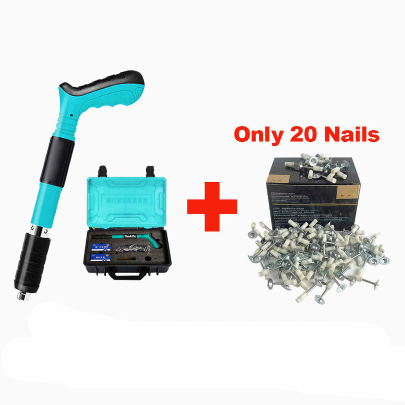Nail Gun Manual Steel Nail Gun Concrete Ceiling Rivet Tool Steel Rivet ...