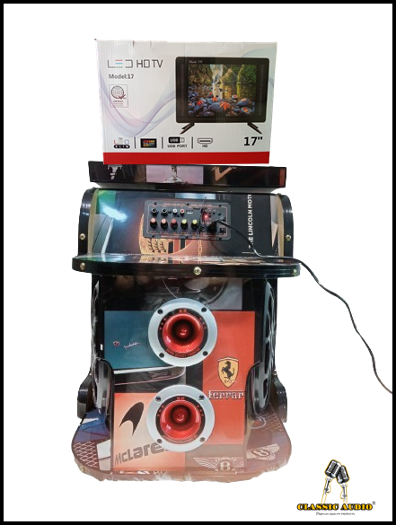 New Model CLASSIC AUDIO Mini Videoke Machine XXL size (Assorted Design ...