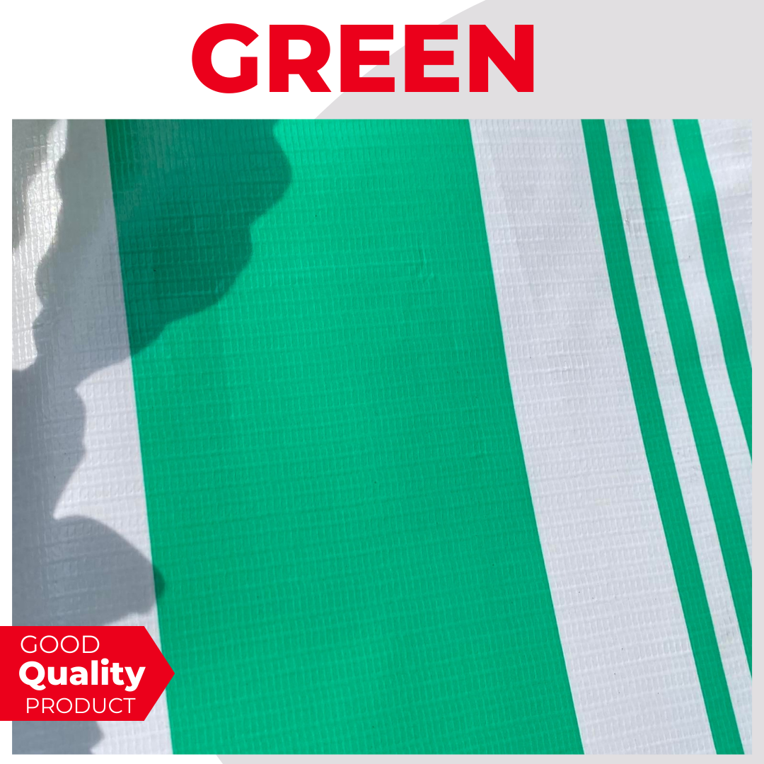 SUPER SALE!! 9x14ft Roll Up and Roll Down Stripe Lona 100% Waterproof ...