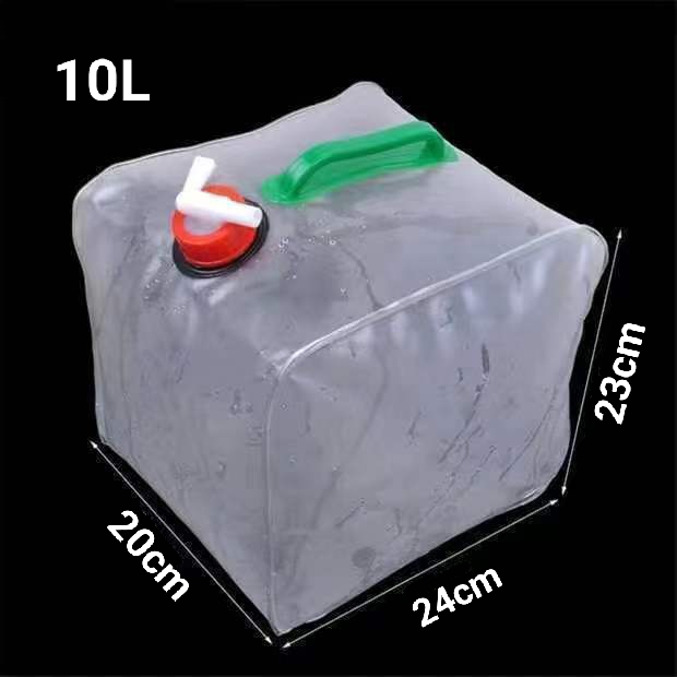 5L / 10L / 20L Folding Water Jag Container With Handle Bucket Pot ...