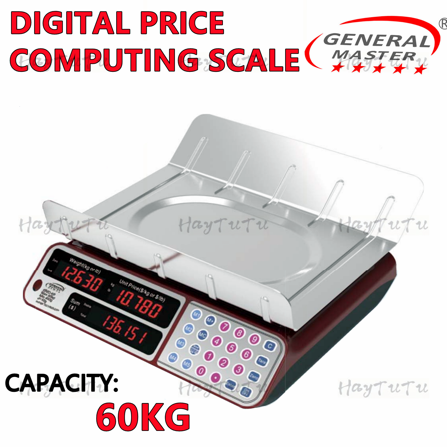 General Master GMD 60 Price Computing Scale General Master Weighing ...