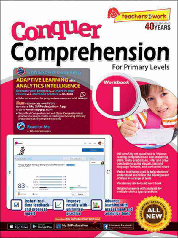 Conquer Comprehension Workbook 1 | Lazada PH