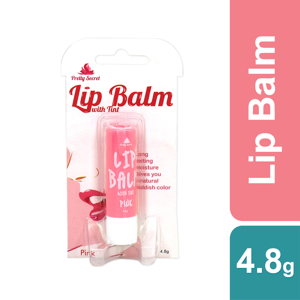 Pretty Secret Pink Lip Balm with Tint 4.8g | Lazada PH