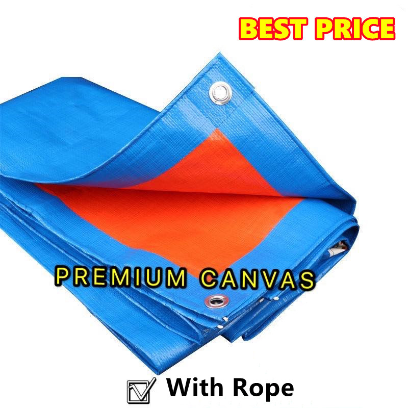 6FTx6FT 6FTx9FT Sakolin Black Green Trapal Tarpaulin Waterproof | Lazada PH