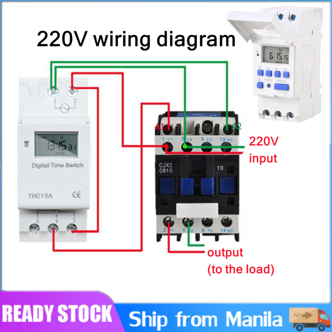 Din Rail Timer Switch School Bell Controller Digital Weekly ...