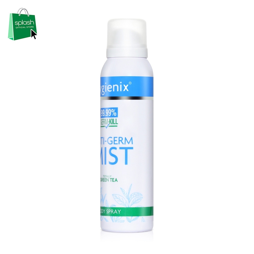 Hygienix Anti-Germ Mist Body Spray in Green Tea scent 125mL set of 2 ...