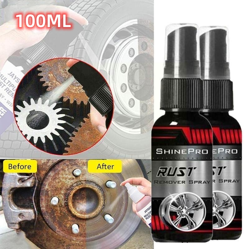 PITBULL 100ml Wheel Rust Remover Spray Rusts Inhibitor Car Maintenance ...