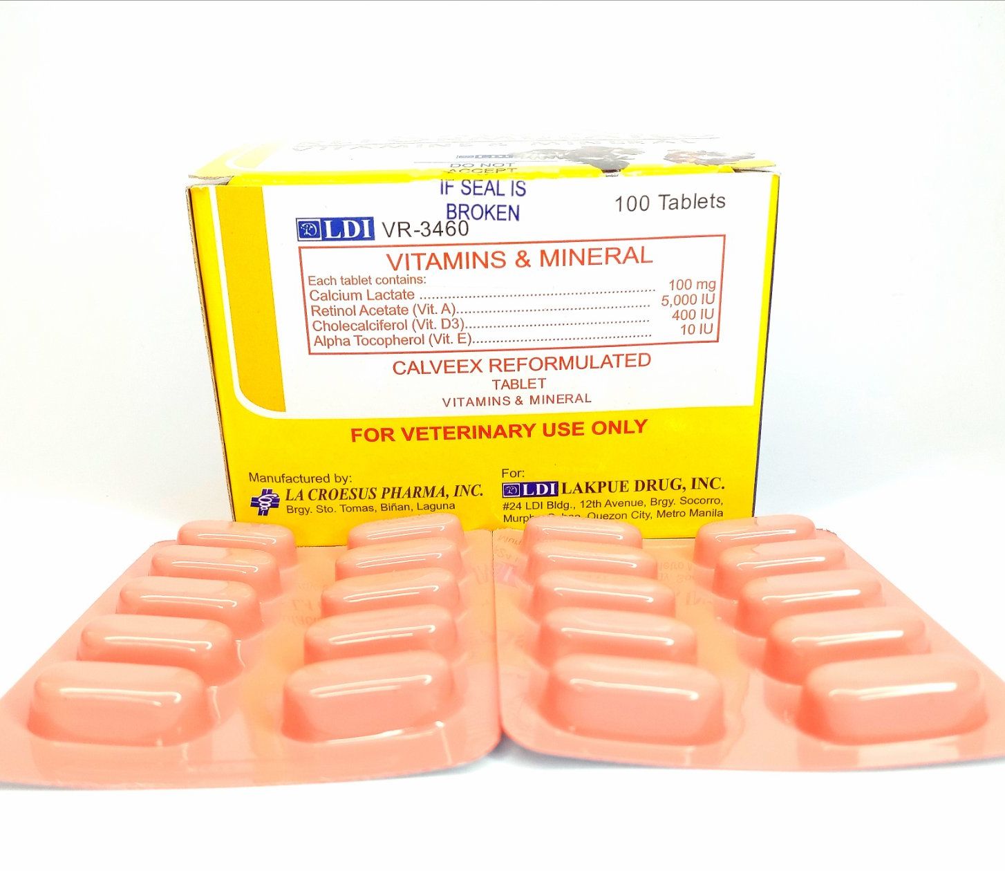 [VET SUPPORT] 20tablet 100mg Calveex Reformulated For Fighting Cocks ...