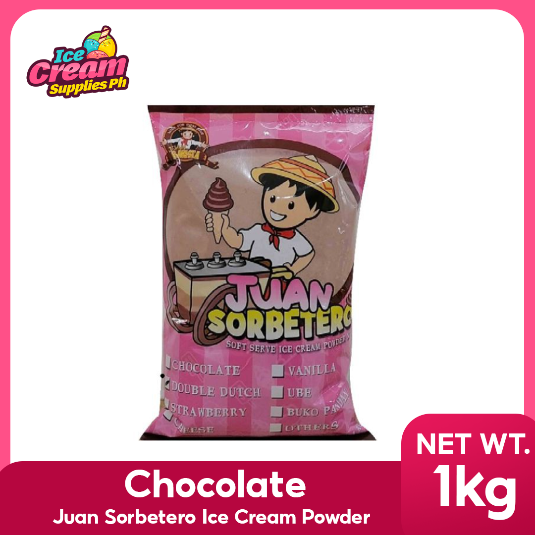 Juan Sorbetero Ice Cream Powder Chocolate Flavor 1kg | Lazada PH