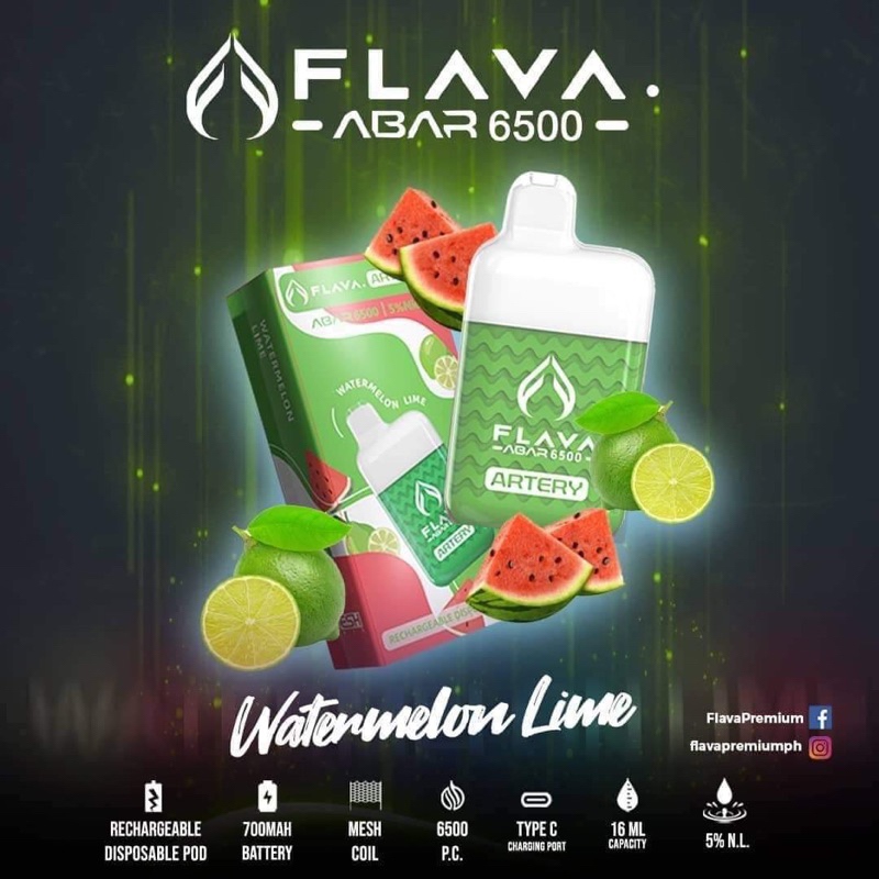 COD Flava By Artery Abar 6500 Puffs Disposable Vape | Lazada PH
