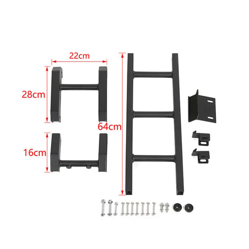 JIDIXIAN Exterior Car Rear Door Tailgate Crawling Ladder Frames for ...
