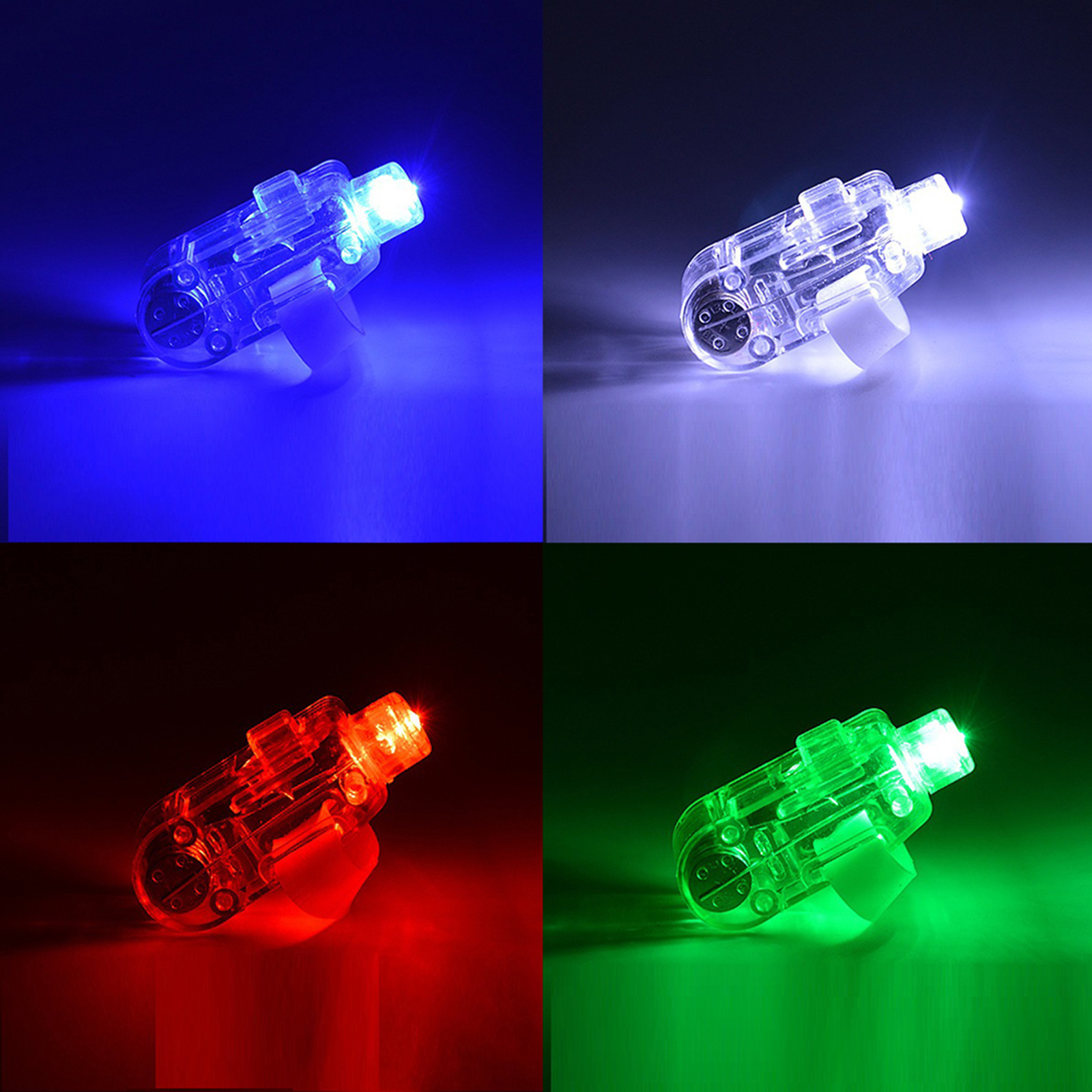 LALA Light up led Finger Lights Pack of 40 Pieces for Raves, Parties ...