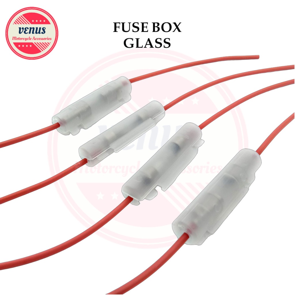 VENUS UNIVERSAL Motorcycle fuse box (glass) | Lazada PH