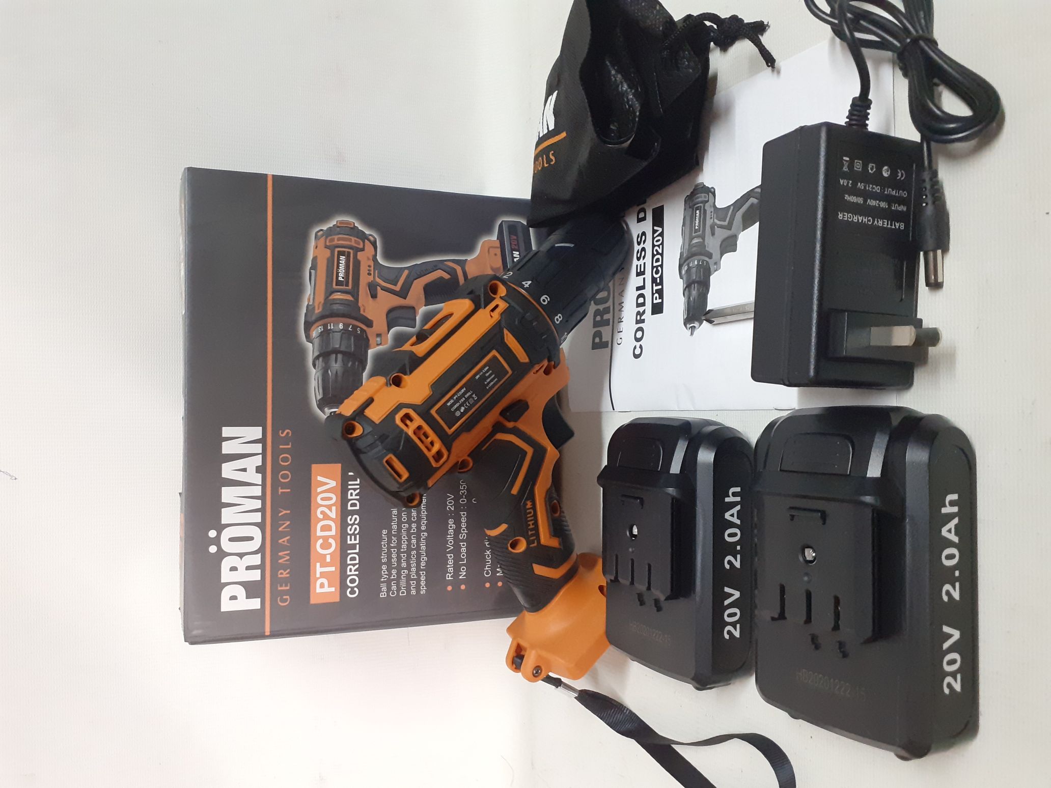 Cordless Drill 20v Proman Brand | Lazada PH