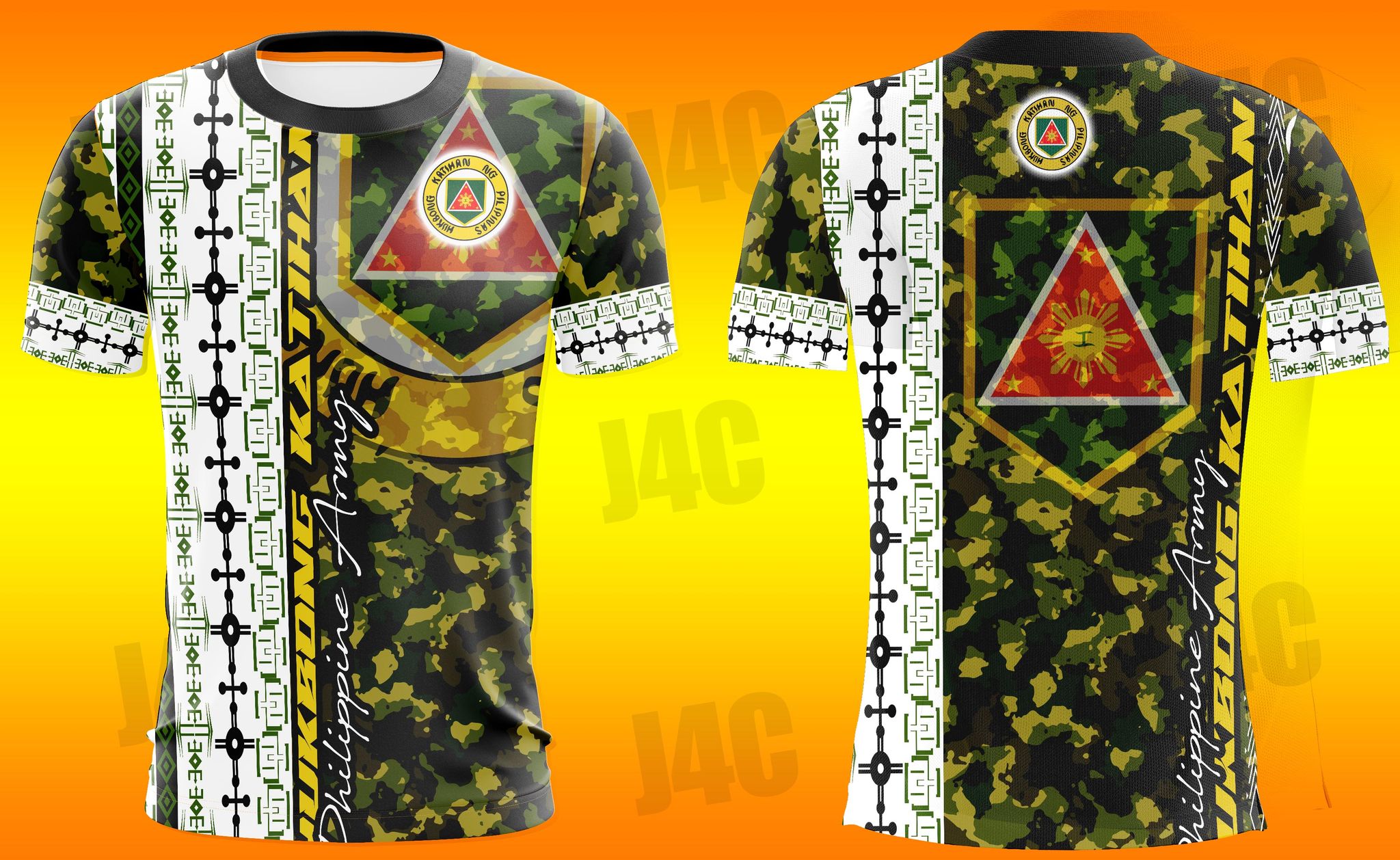 HUKBONG KATIHAN NG PILIPINAS ARMY FULL SUBLIMATION SHIRT A | Lazada PH