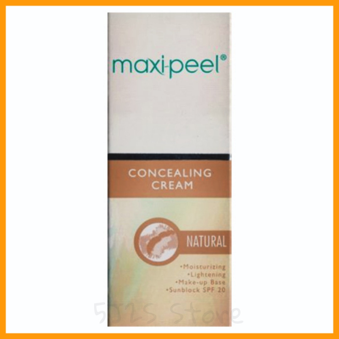 [Original] Maxipeel Concealing Cream "Natural" with SPF 20 (25g ...