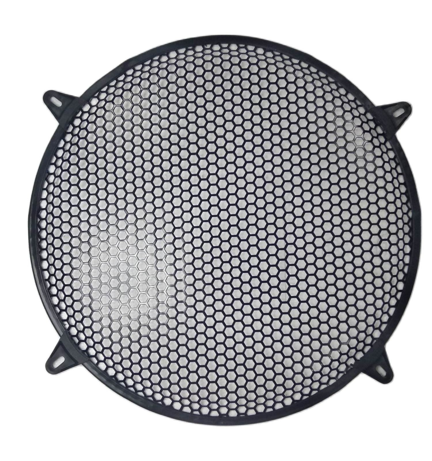 15" Round Waffle Style Woofer Subwoofer Speaker Grille Cover Speaker w ...