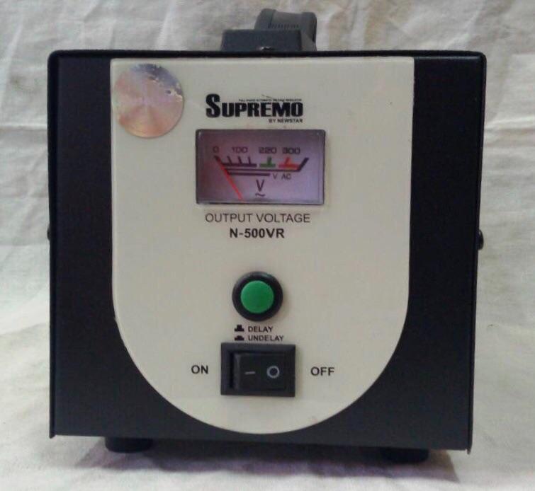 (500 Watts) SUPREMO N-500VR / Automatic Voltage Regulator AVR / With ...
