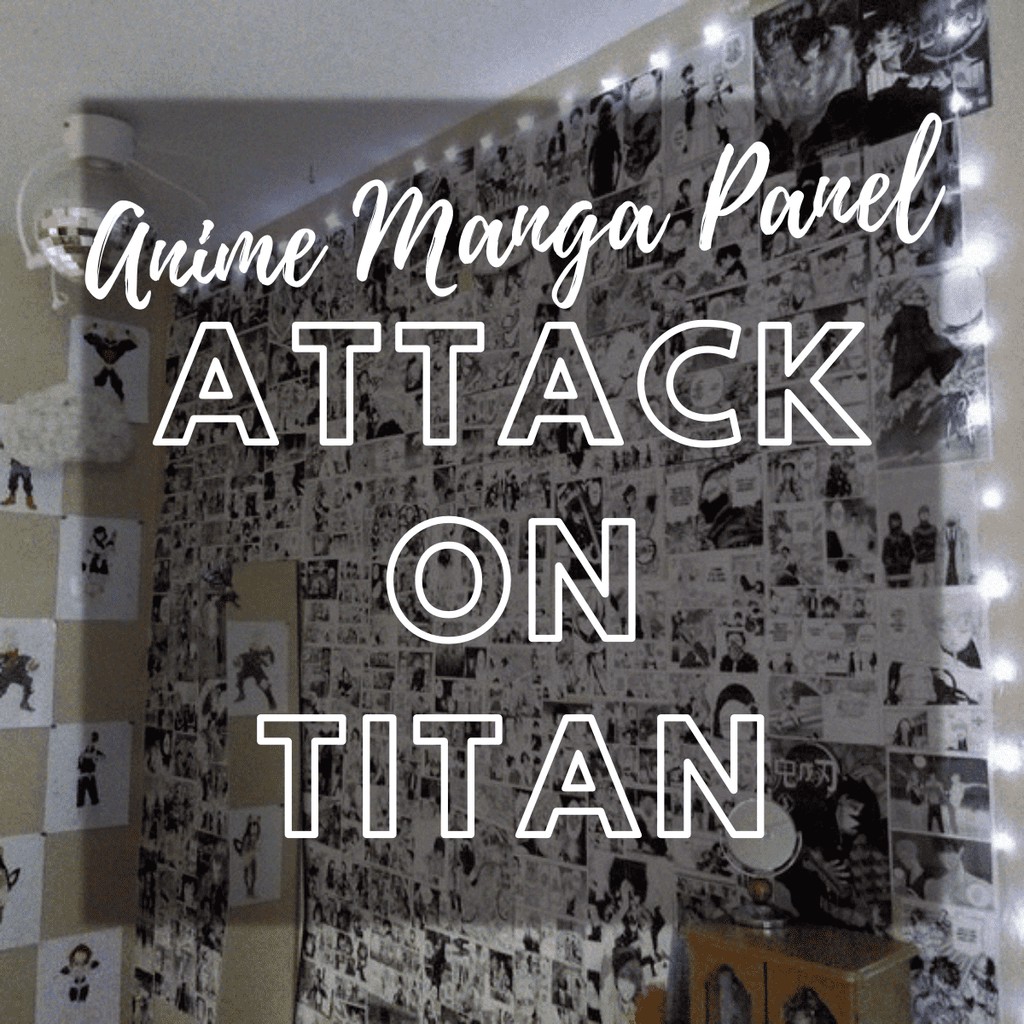 『MANGA PANEL』Attack On Titan Shingeki No Kyojin Manga Panel Wall Decor ...