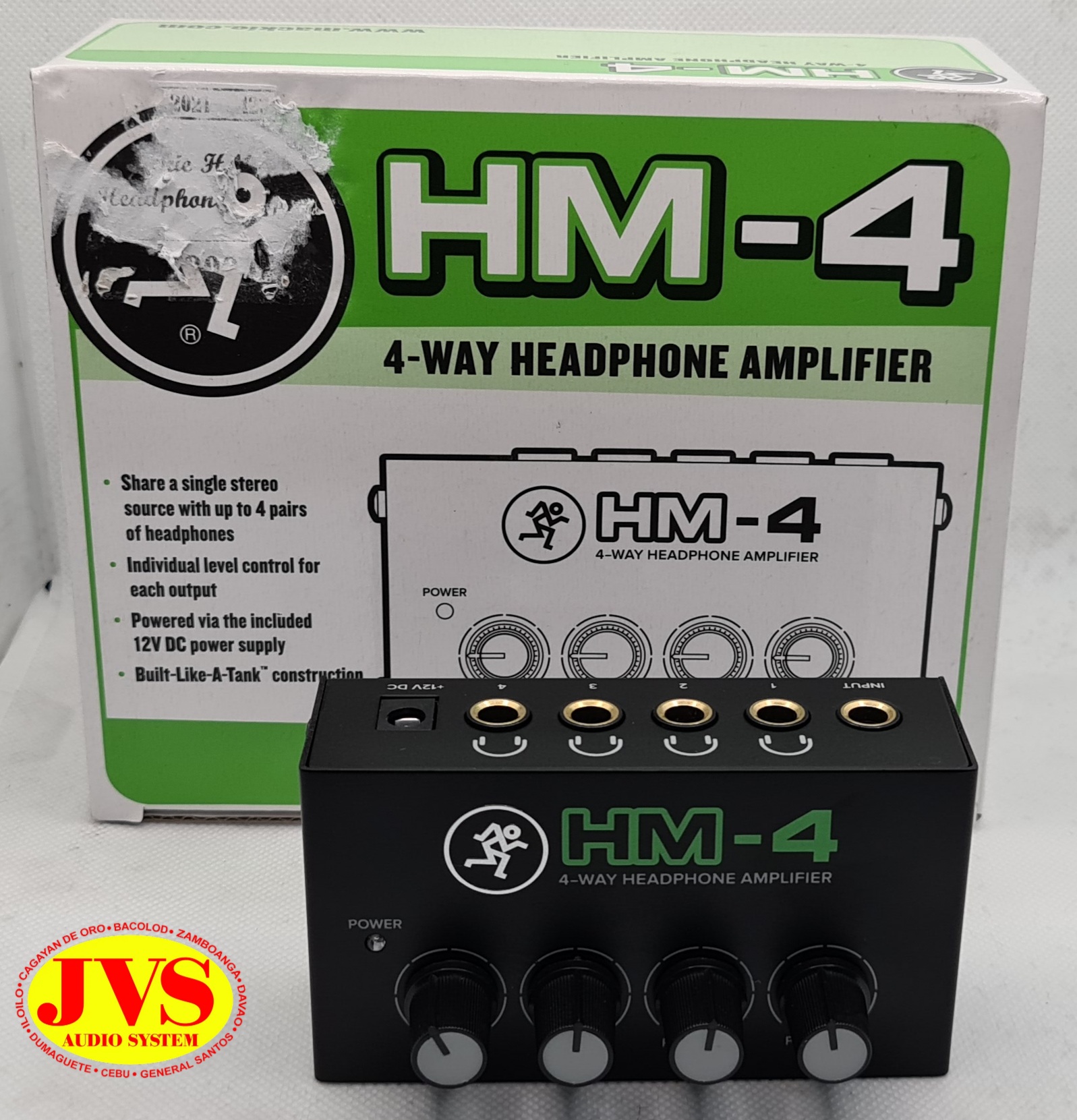 Mackie HM-4 Headphone Amplifier | Lazada PH