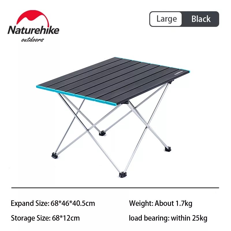 Naturehike Camping Table Lightweight Portable Outdoor Table Backpacking ...