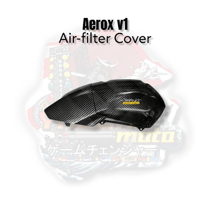 NEW!! Aerox v1 front fender garnish crank case airbox cover park l ...