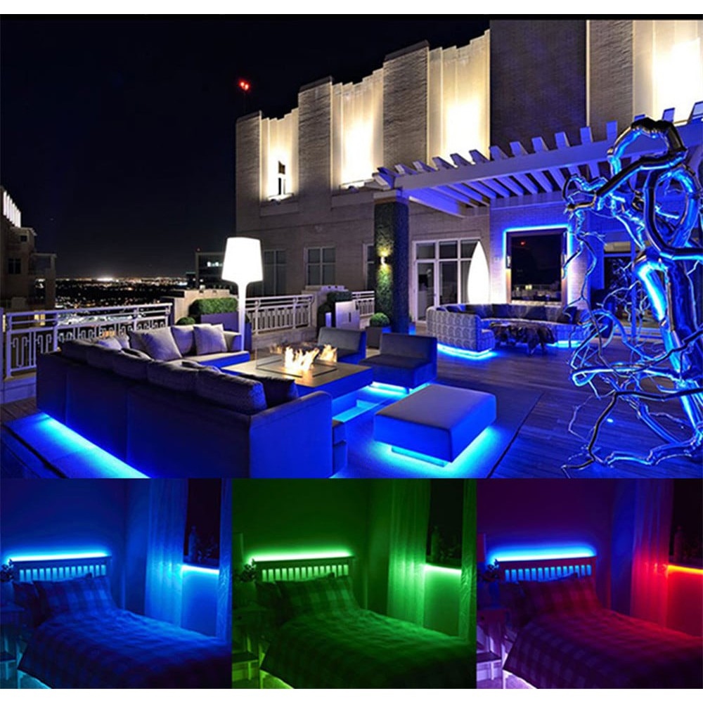 LED Strip lights Mstar LED RGB Strip Light SMD 3528 Flexible Light ...